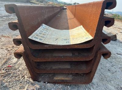 China High Strength Steel Sheet Pile Can Be Recycled And Reused Saving Money for sale
