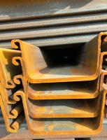 China Good Water Tightness High Strength Steel Sheet Pile Use For Building Construction for sale
