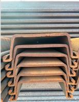 China Strong Bearing Capacity Light Structure Steel Sheet Piling Good Water Tightness for sale