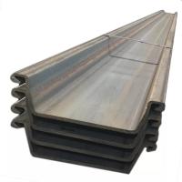 China U/Z Hot And Cold Rolled Steel Sheet Pile Good Water Tightness for sale