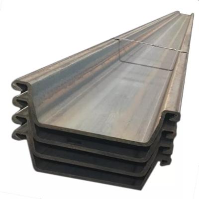 China U/Z Hot And Cold Rolled Steel Sheet Pile Good Water Tightness for sale