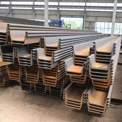 China Good Water Tightness Steel Sheet Piling Strong Bearing Capacity Light Structure for sale