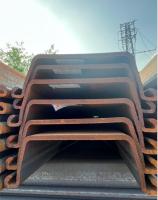 China Good Water Tightness Steel Sheet Piling Strong Bearing Capacity Light Structure for sale