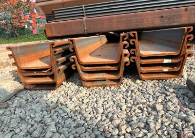 China Good Water Tightness U-Shaped Steel Sheet Piling Strong Bearing Capacity Light Structure for sale