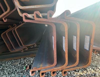 China High Strength U-Shaped Steel Sheet Piling Use For Construction Work for sale