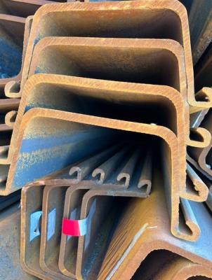 China High Strength U-Shaped Steel Sheet Piling Can Be Reused Custom Processing for sale