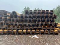 China Hot Cold Rolled Z U Type Steel Sheet Piling Steel Sheet Pile Good Water Tightness for sale