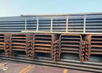 China Hot Cold Rolled Z U Type Steel Sheet Pile Good Water Tightness Can Be Recycled Multiple Times for sale