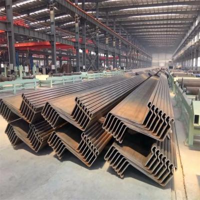 China U Z Type Steel Sheet Piles Can Be Recycled And Reused Saving Money for sale
