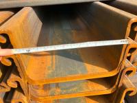China Cold Formed And Hot Rolled Sheet Piling Rolled U Type Steel Sheet Pile for sale