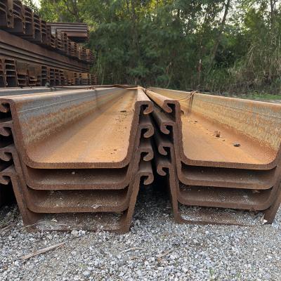 China High Strength Hot Rolled U Type Steel Sheet Pile As Required for sale