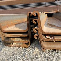 China Hot Rolled Or Cold Bending U Type Steel Sheet Piling Dirt Resistance for sale