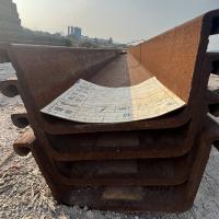 China Non Alloy U / Z Type Steel Sheet Piling With High Intensity for sale