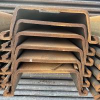 China Water Resisting Z Type U Type Steel Sheet Piling 400x100x10.5mm for sale