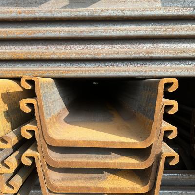 China Cold Formed And Hot Rolled U Steel Sheet Pile Waterproof Property for sale