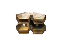 China More Watertight Hot Rolled U Shape Steel Sheet Piling For Engineering for sale