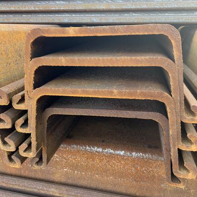 China Hot Rolled U Shape Type Steel Sheet Piling / Pile Used For Engineering for sale