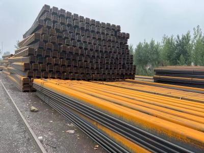 China High Intensity Non-Alloy U Type Steel Sheet PilIing / Pile For Protection Wall for sale