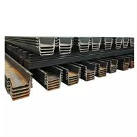 China Hot Rolled Z - Shaped And  U -Shaped Series Steel Sheet Piling / Sheet Pile for sale