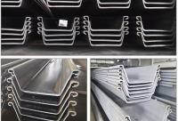 China Hot Rolled High Strength U Type And Z Type Steel Sheet Piling for sale