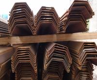 China Anti - Corrosion 10.5mm Thickness U Series Sheet Piling Suitable For Transportation for sale
