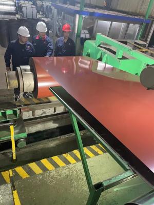 China Heat Reflection Prepainted Steel Coil Good Welding Performance for sale