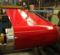 China Galvalume Steel Sheet Prepainted Steel Coil Red Color For Corrugated Tile for sale