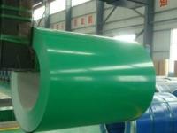 China Colour Coated Galvalume Steel Sheet Lotus Green Color Commercial Sheet Metal Coil for sale