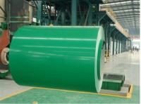 China Colour Coated Galvalume Steel Sheet Lotus Green Color Commercial Sheet Metal Coil for sale