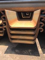 China Hot Rolled Steel Sheet Pile JIS A 5528 Used For Construction Water Isolation for sale