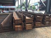 China Hot Rolled Steel Sheet Pile JIS A 5528 Used For Construction Water Isolation for sale