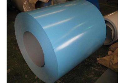 China Blue Color Anti - Finger Print Hot Dipped Galvalume Steel Sheet for sale