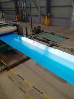 China Blue Color Anti - Finger Print Hot Dipped Galvalume Steel Sheet for sale
