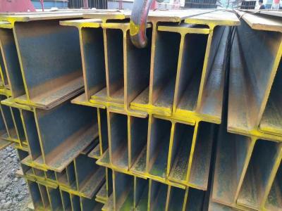 China S275 Grade Hot Rolled Welding Steel H Beam 100 Mm Flange Width ISO Certification for sale