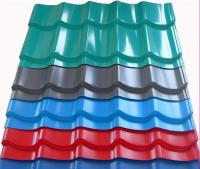 China Color coated Corrugated Roofing Sheets Steel Building Roof Tiles PPGI Roofing for sale