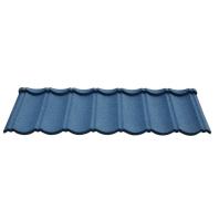 China 0.35mm Classic Type Stone Coated Metal Roof Tiles / Residential House Metal Roofing for sale