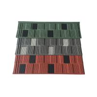 China 1170*420mm Roof Tile Materials for House Stone Coated Roof Tile for sale