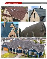 China 1170*420mm Roof Tile Materials for House Stone Coated Roof Tile for sale