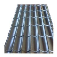 China 0.4mm PE Coated Metals Roofing Tile / Metal Roof Tile Sheet Building Material for sale