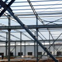 China Fabricated Light Type Q235 Q345 Pre Built Metal Buildings Prefabricated Steel Structure for sale