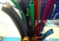 China Multi Color Custom Powder Coating Used In Construction Aluminum Profile for sale