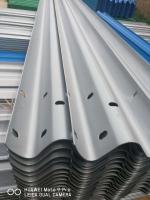 China Thrie Beam Roadside Guardrail , Galvanized Guard Rail For Traffic Road Safety Use for sale