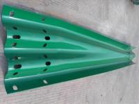 China PVC Coating Thrie Beam Highway Guardrail Systems For Traffic Road Protection for sale