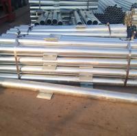 China 4.5mm Thickness Highway Guardrail Systems Parts Galvanized Round Guardrail Posts for sale