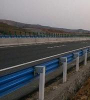 China Galvanized Square Highway Guardrail Systems Parts Guardrail Posts 6.0mm Thickness for sale