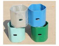 China Q235 Guardrail Parts Highway Barrier Galvanized Offset Blocks For Guardrail System for sale