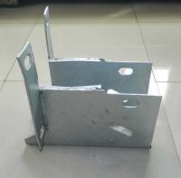 China Q235 Guardrail Parts Highway Barrier Galvanized Offset Blocks For Guardrail System for sale