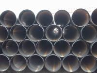China Q235B Q345B Hollow Steel Pipe , ERW Black Round Steel Welded Pipe for sale