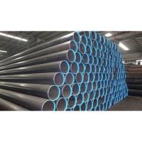 China Q235B Q345B Hollow Steel Pipe , ERW Black Round Steel Welded Pipe for sale