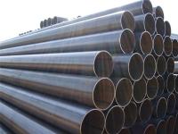 China Q235B Q345B Hollow Steel Pipe , ERW Black Round Steel Welded Pipe for sale